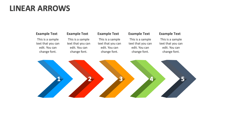 Linear Arrows Template for PowerPoint and Google Slides - PPT Slides