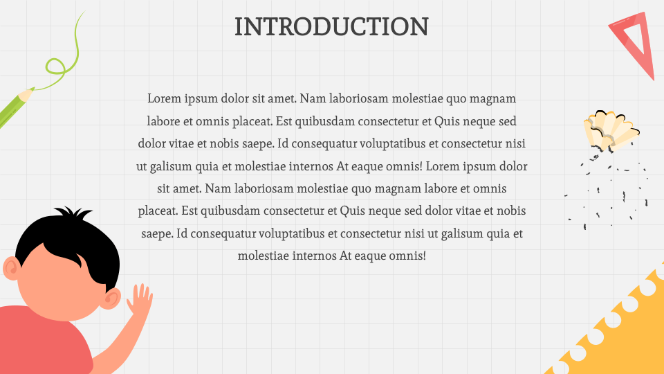 Free School Assignments Presentation Theme for Google Slides and PowerPoint