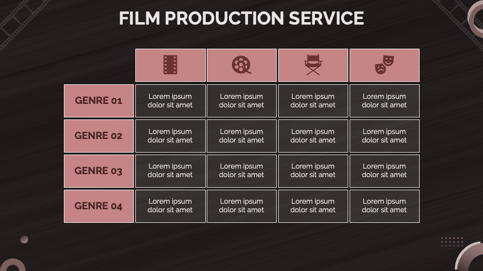 Free Filmmaking Theme for Google Slides and PowerPoint
