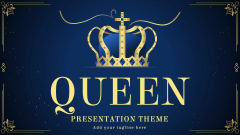 Free Queen Presentation Theme for Google Slides and PowerPoint