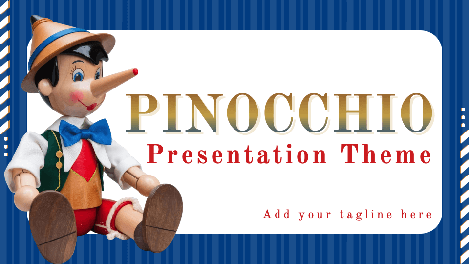 Pinocchio Presentation Template for Google Slides and PowerPoint - PPT ...