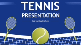 Free Tennis Presentation Theme for Google Slides and PowerPoint