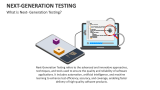 Next-Generation Testing PowerPoint and Google Slides Template - PPT Slides