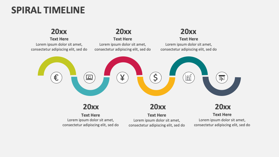 Spiral Timeline Template for PowerPoint and Google Slides - PPT Slides