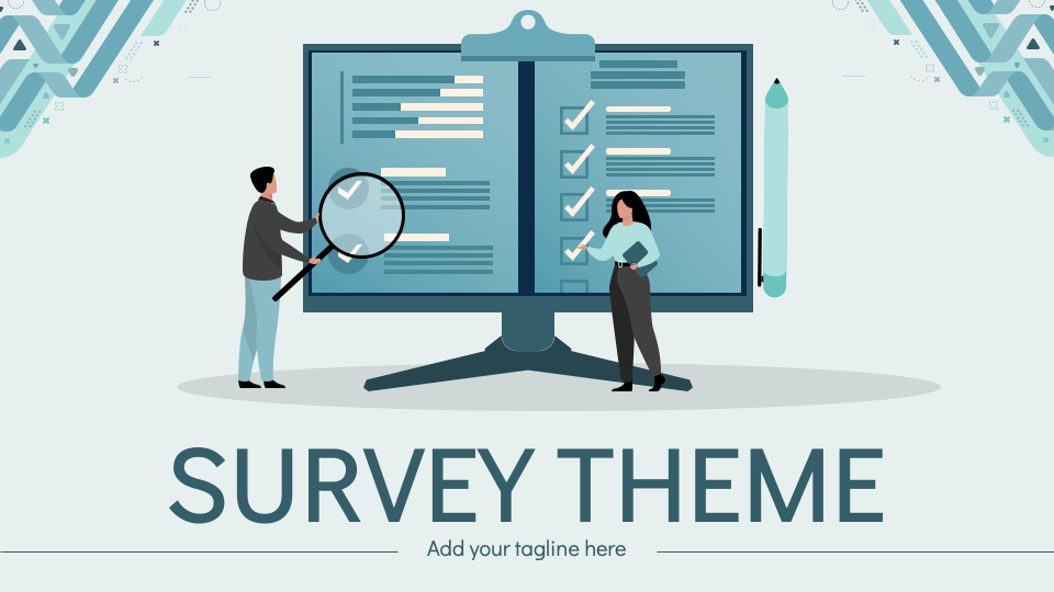 Survey Template for PowerPoint and Google Slides - PPT Slides