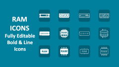 RAM Icons for Google Slides and PowerPoint