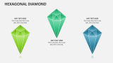 Hexagonal Diamond Template for PowerPoint and Google Slides - PPT Slides