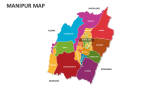 Manipur Map for Google Slides and PowerPoint - PPT Slides