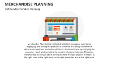 Merchandise Planning PowerPoint and Google Slides Template - PPT Slides