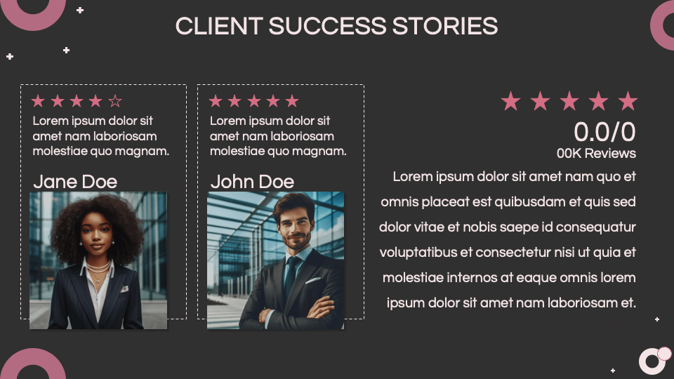 Graphic Design Company Profile Template for Google Slides and ...