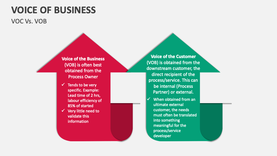 Voice of Business Template for PowerPoint and Google Slides - PPT Slides