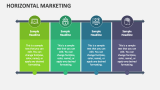 Horizontal Marketing PowerPoint and Google Slides Template - PPT Slides