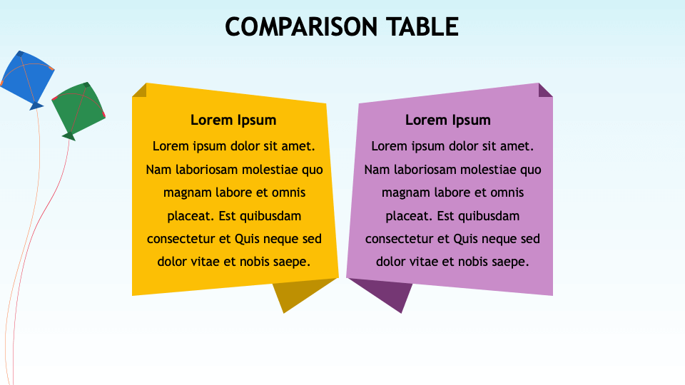 Free Kite Presentation Theme for Google Slides and PowerPoint