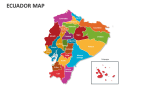 Ecuador map for Google Slides and PowerPoint - PPT Slides