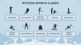 Free Winter Sports Presentation Theme for Google Slides and PowerPoint