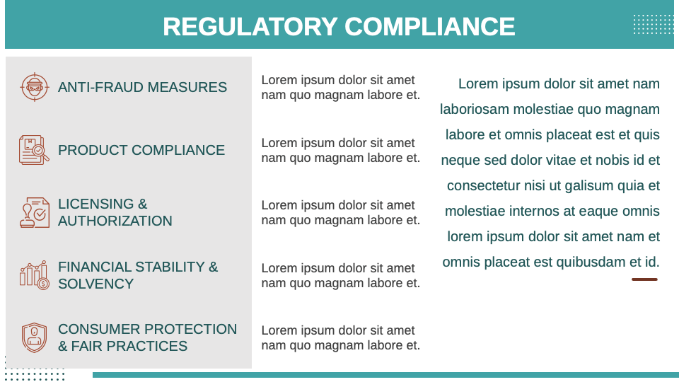 Insurance Company Pitch Deck for Google Slides and PowerPoint - PPT Slides