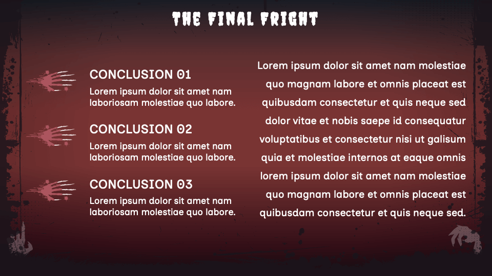 Free - Spine-Chilling Horror Presentation Theme for Google Slides and ...