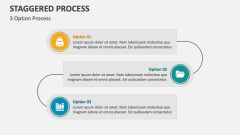 Staggered Process Template for Google Slides and PowerPoint - PPT Slides