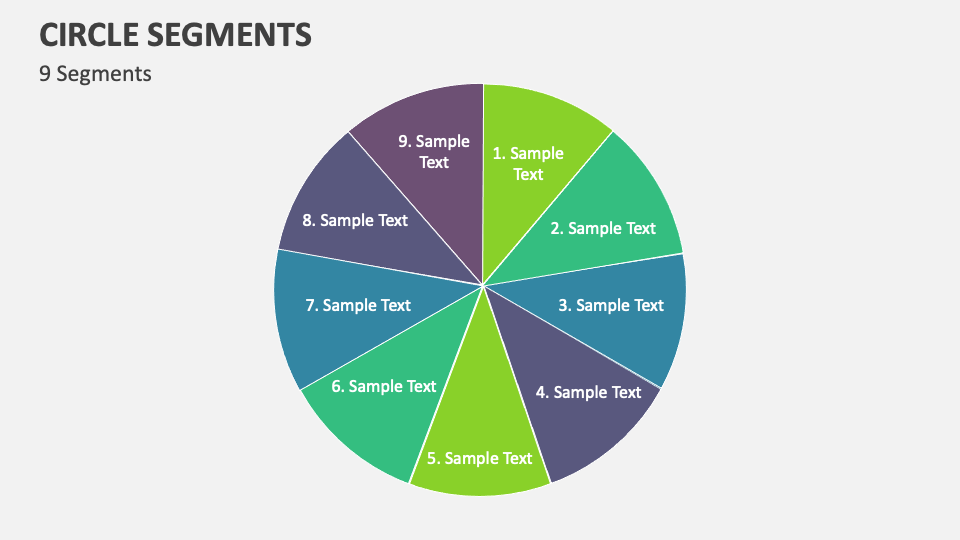 Circle Segments Template for PowerPoint and Google Slides - PPT Slides