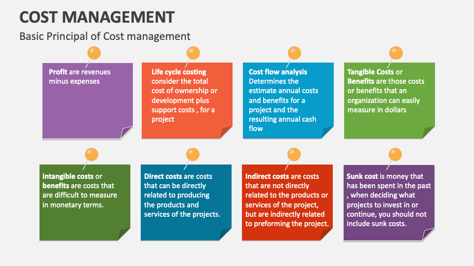 Cost Management Template for PowerPoint and Google Slides - PPT Slides