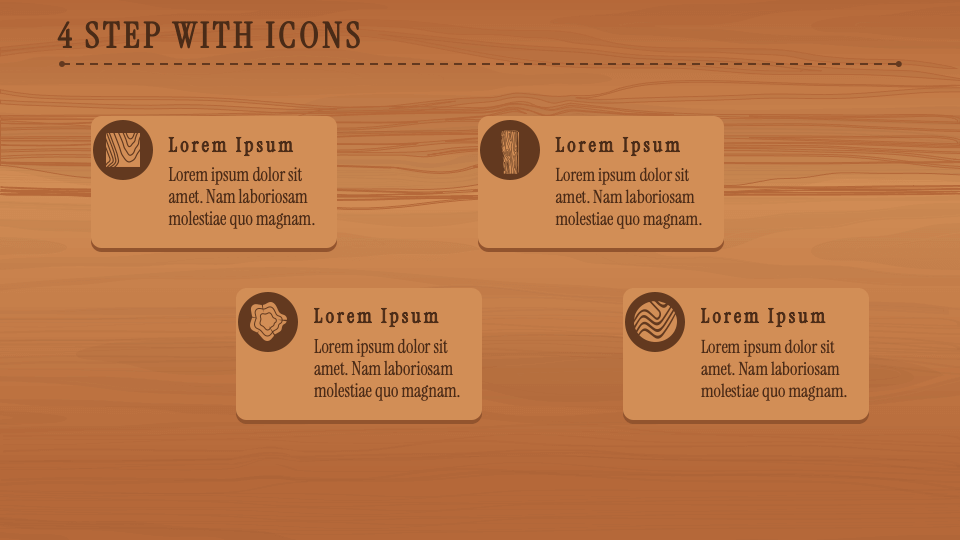 Wood Background Texture Presentation Theme for PowerPoint and Google ...