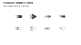 Forward Motion Icons for Google Slides and PowerPoint