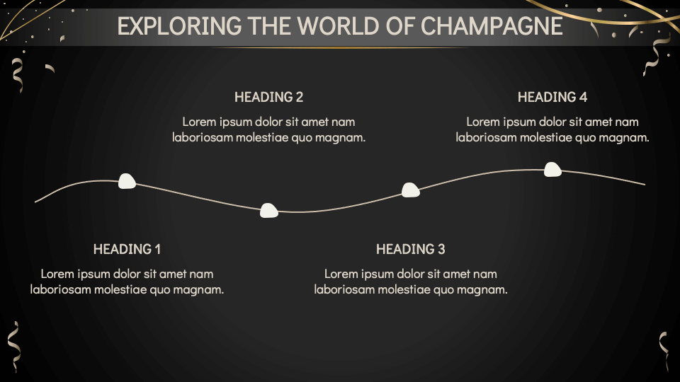 Champagne Toast Presentation Theme for Google Slides and PowerPoint ...