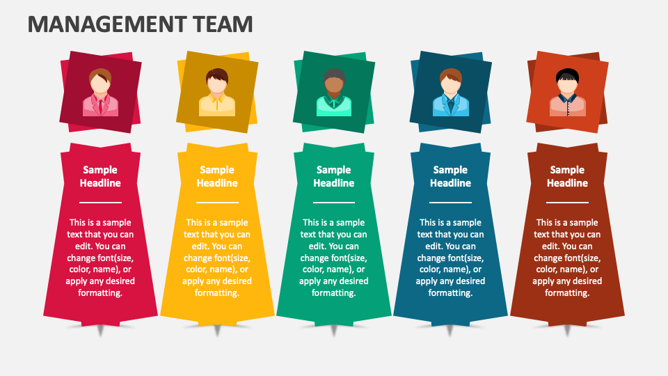 Management Team PowerPoint and Google Slides Template - PPT Slides