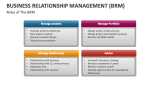 Business Relationship Management (BRM) Template for PowerPoint and Google Slides - PPT Slides