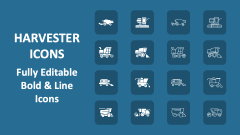 Harvester Icons for Google Slides and PowerPoint