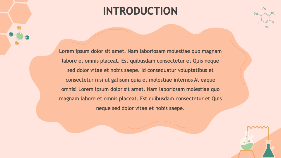 Free Chemistry Lesson Presentation Theme for Google Slides and PowerPoint