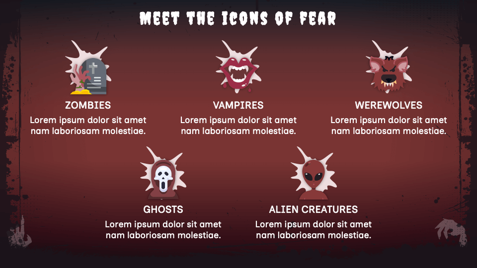 Free - Spine-Chilling Horror Presentation Theme for Google Slides and ...