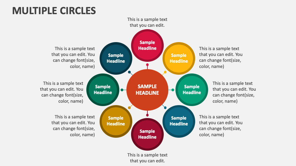 Multiple Circles PowerPoint and Google Slides Template - PPT Slides