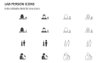 Lab Person Icons for Google Slides and PowerPoint