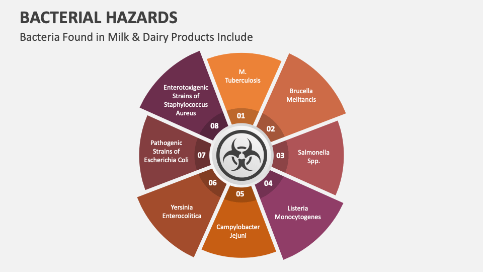 Bacterial Hazards PowerPoint and Google Slides Template - PPT Slides