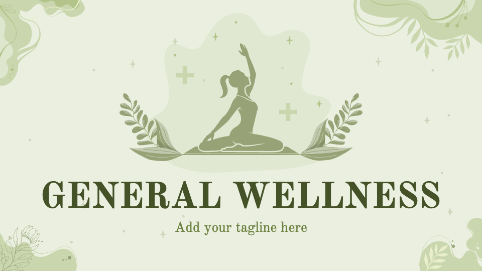 Free General Wellness Template for Google Slides and PowerPoint