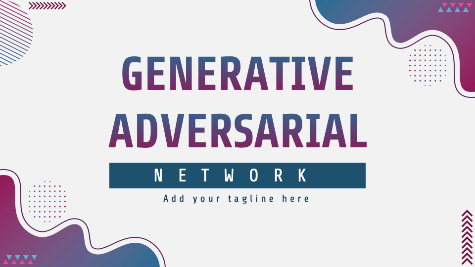Generative Adversarial Network Template for Google Slides and PowerPoint - PPT Slides