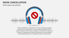 Noise Cancellation PowerPoint and Google Slides Template - PPT Slides