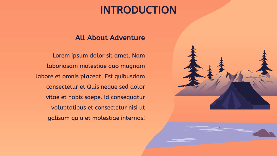 Adventure Presentation Theme for PowerPoint and Google Slides - PPT Slides