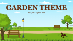 Free Creative Garden Theme for Google Slides and PowerPoint