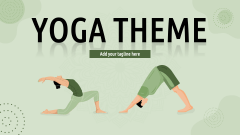 Free Yoga Presentation Theme for Google Slides and PowerPoint