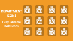 Department Icons for Google Slides and PowerPoint