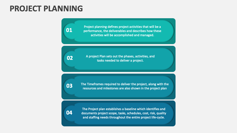 Project Planning Template for PowerPoint and Google Slides - PPT Slides