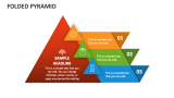 Folded Pyramid PowerPoint and Google Slides Template - PPT Slides