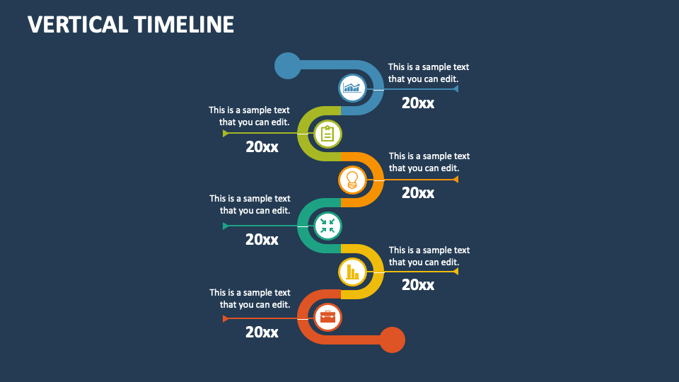 Vertical Timeline Template for PowerPoint and Google Slides - PPT Slides