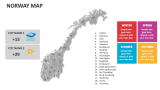 Norway Map for Google Slides and PowerPoint - PPT Slides