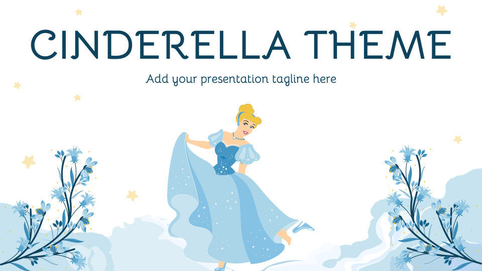 Free Cinderella Presentation Theme for Google Slides and PowerPoint