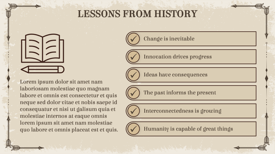 Free History Presentation Theme for Google Slides and PowerPoint - PPT ...