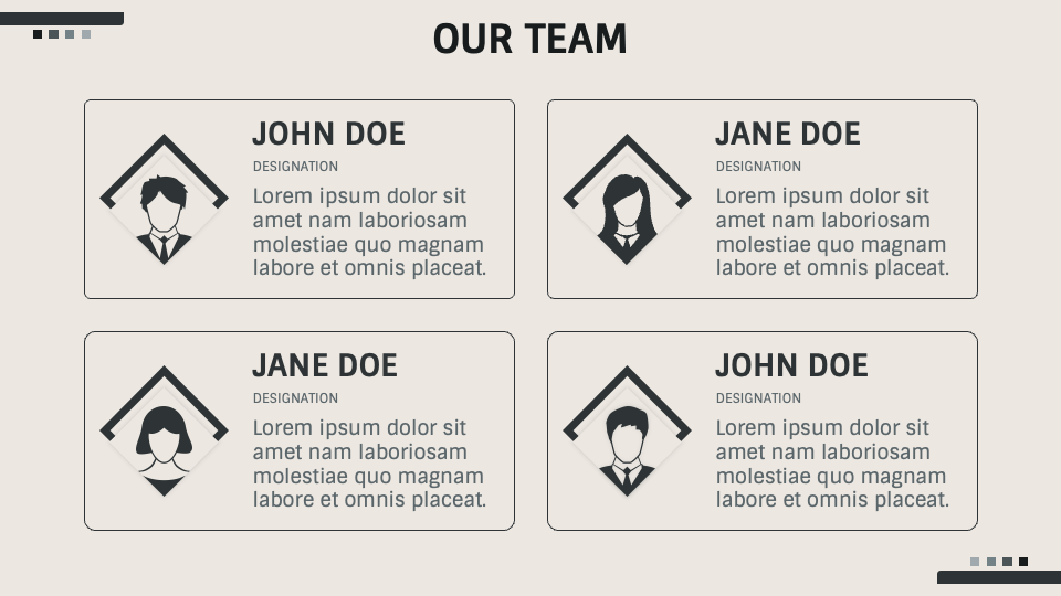 Simple Pitch Deck Template for Google Slides and PowerPoint