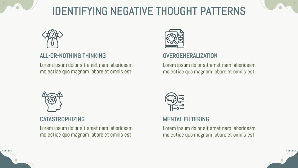 Free - Positive Thinking Workshop Template for Google Slides and PowerPoint - PPT Slides